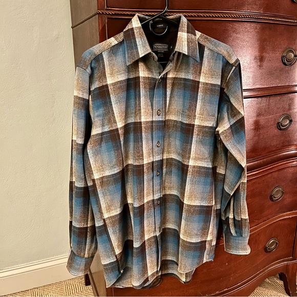 Pendleton | Shirts | Pendleton Mens Wool Lodge Flannel Shirt | Poshmark